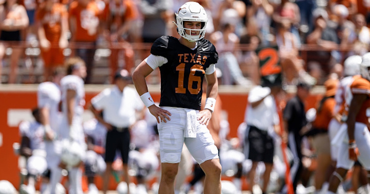 ESPN defends Arch Manning amid spring game criticisms - On3