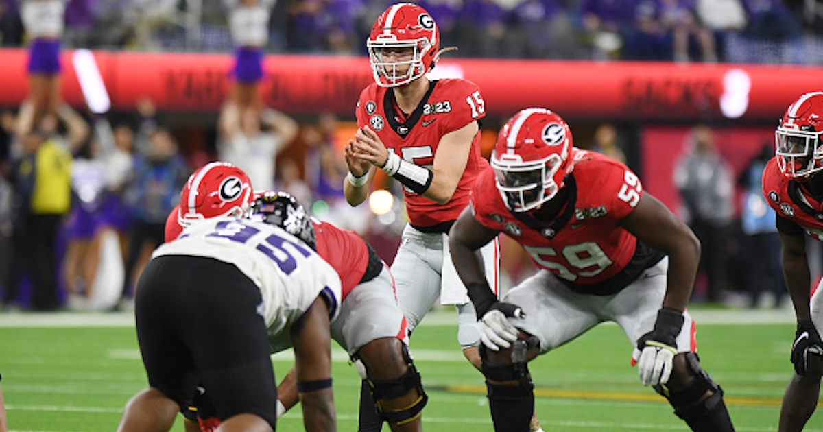 David Pollack makes the Heisman Trophy case for Georgia QB Carson Beck ...