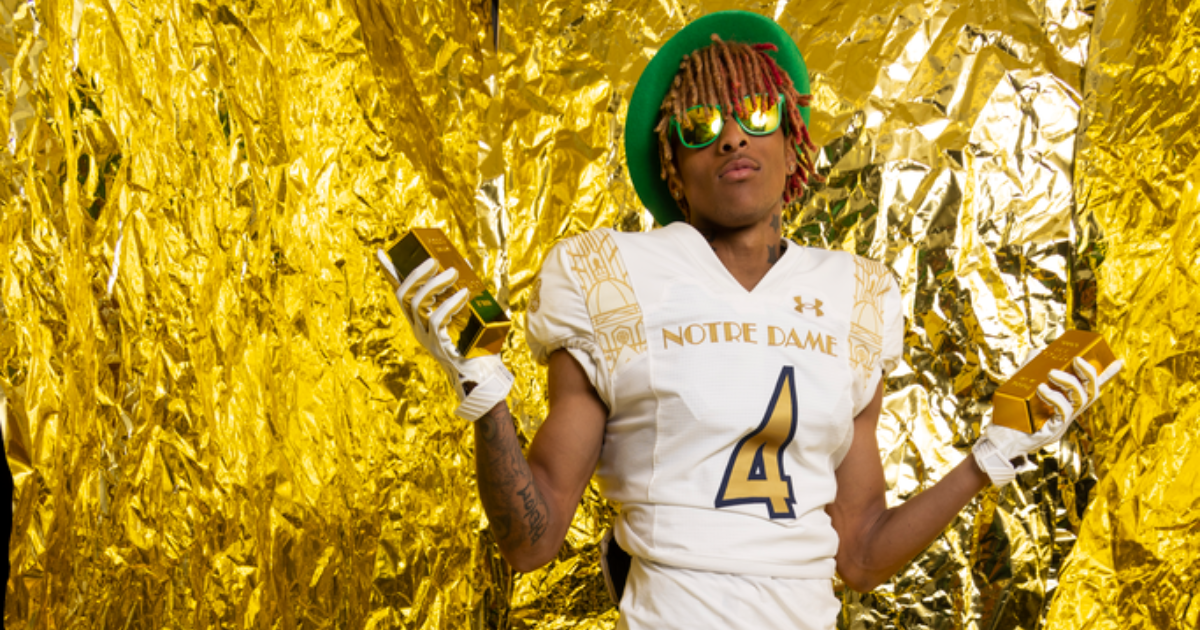 Jason Robinson shares Notre Dame's standing in his recruitment