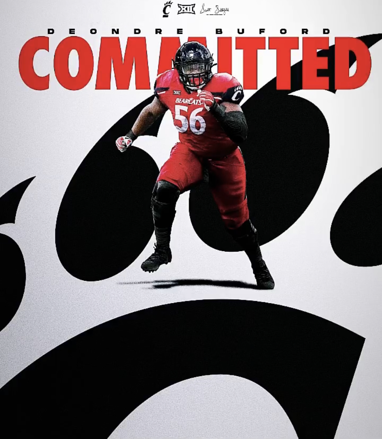 Kentucky OL transfer Deondre Buford commits to Cincinnati