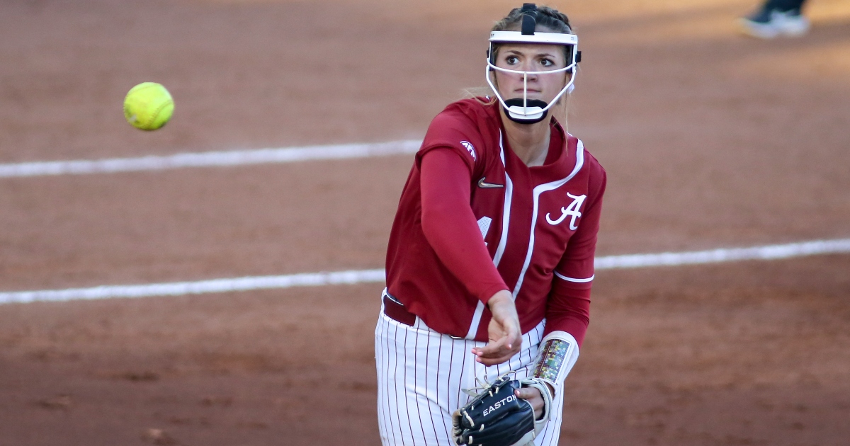 Alabama Softball pitcher Montana Fouts diagnosed with hyperextended ...