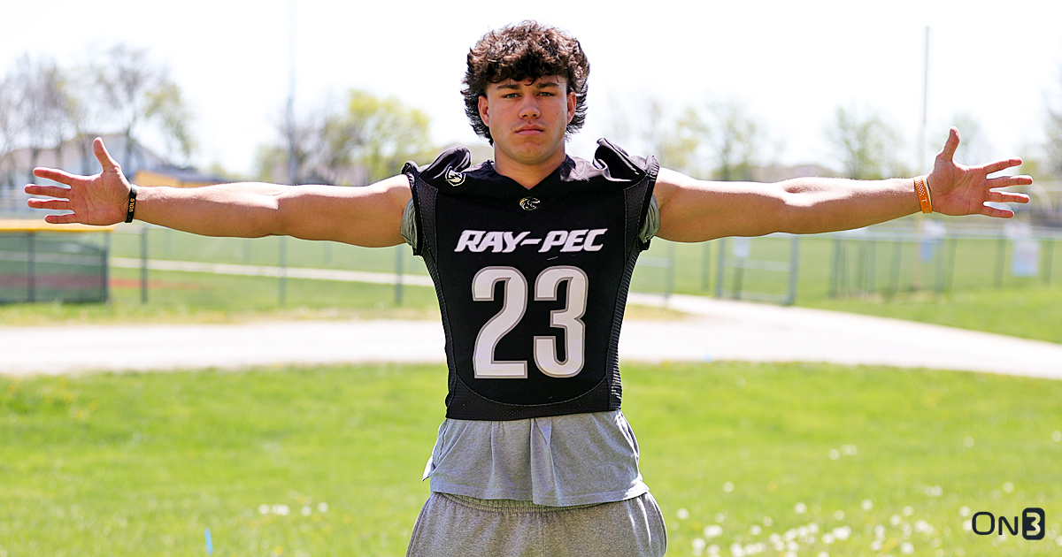 On3's No. 1 TE Jaden Reddell trims list to five - On3