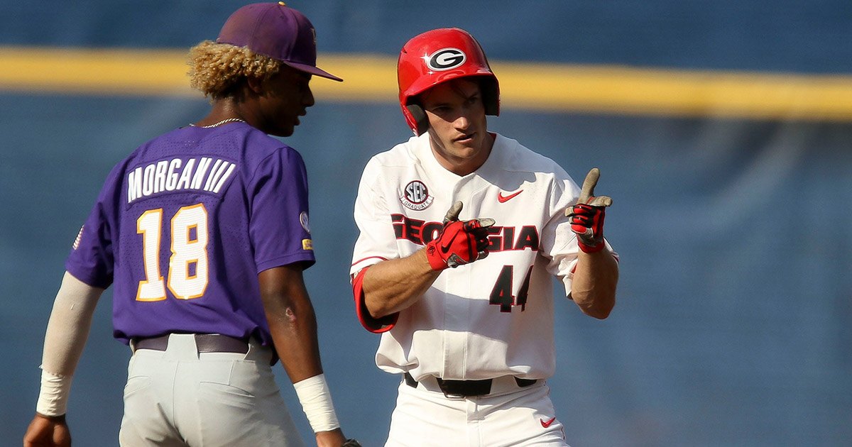 LSU, Georgia trade monster home runs to send game to extra innings - On3