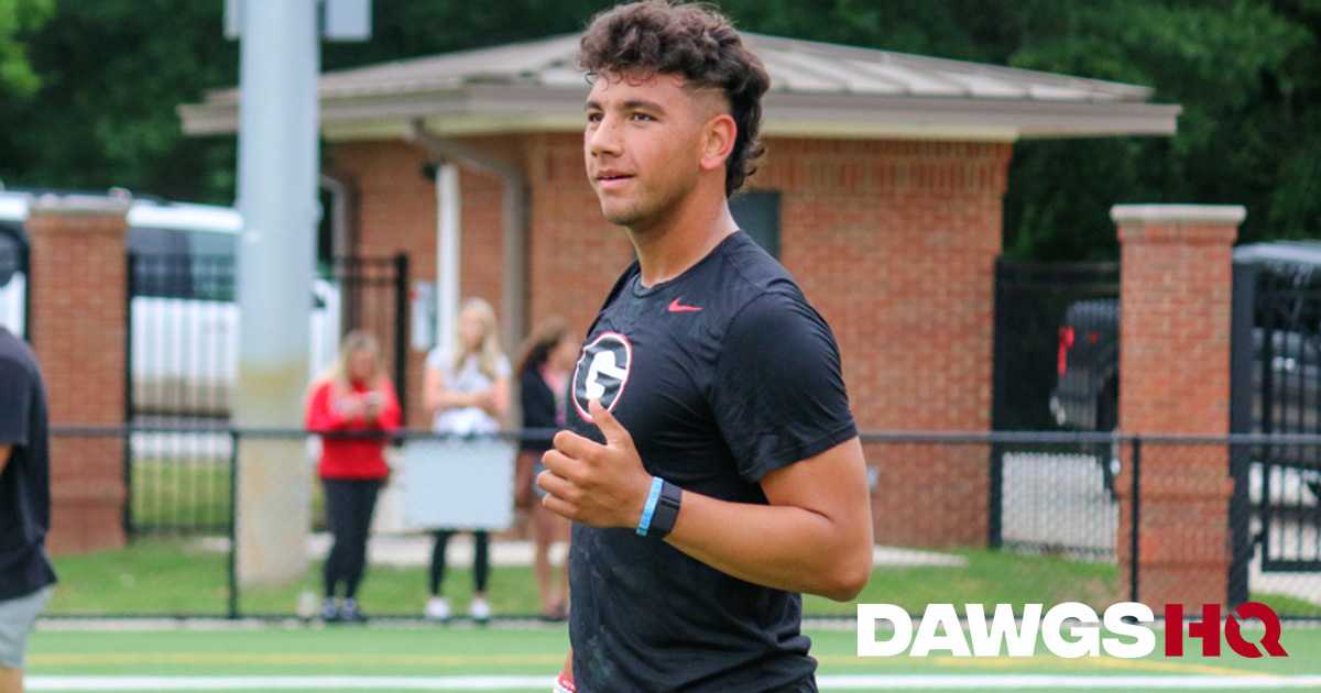 Dylan Raiola gets some sweet kicks after commitment to Georgia