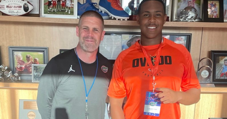 Committing to Florida Gators this weekend crossed the mind of OT Tye Hylton