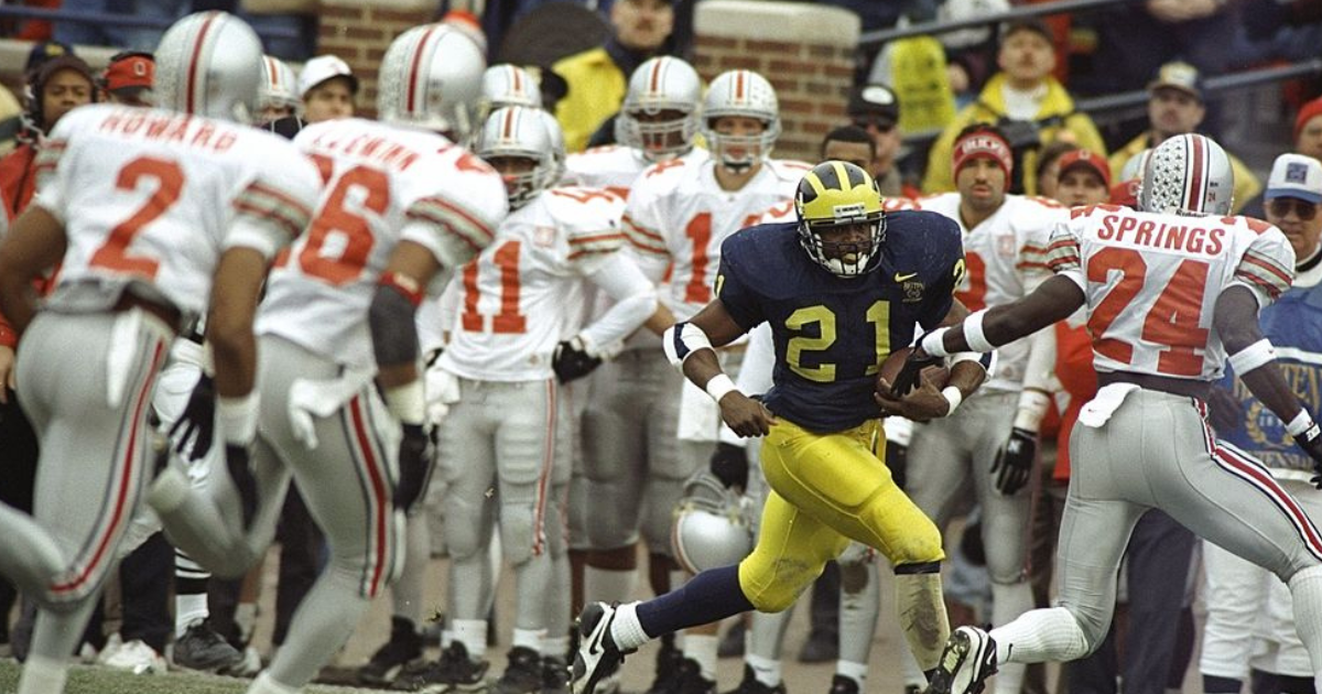 Michigan football: The day Tim Biakabutuka ran all over Ohio State