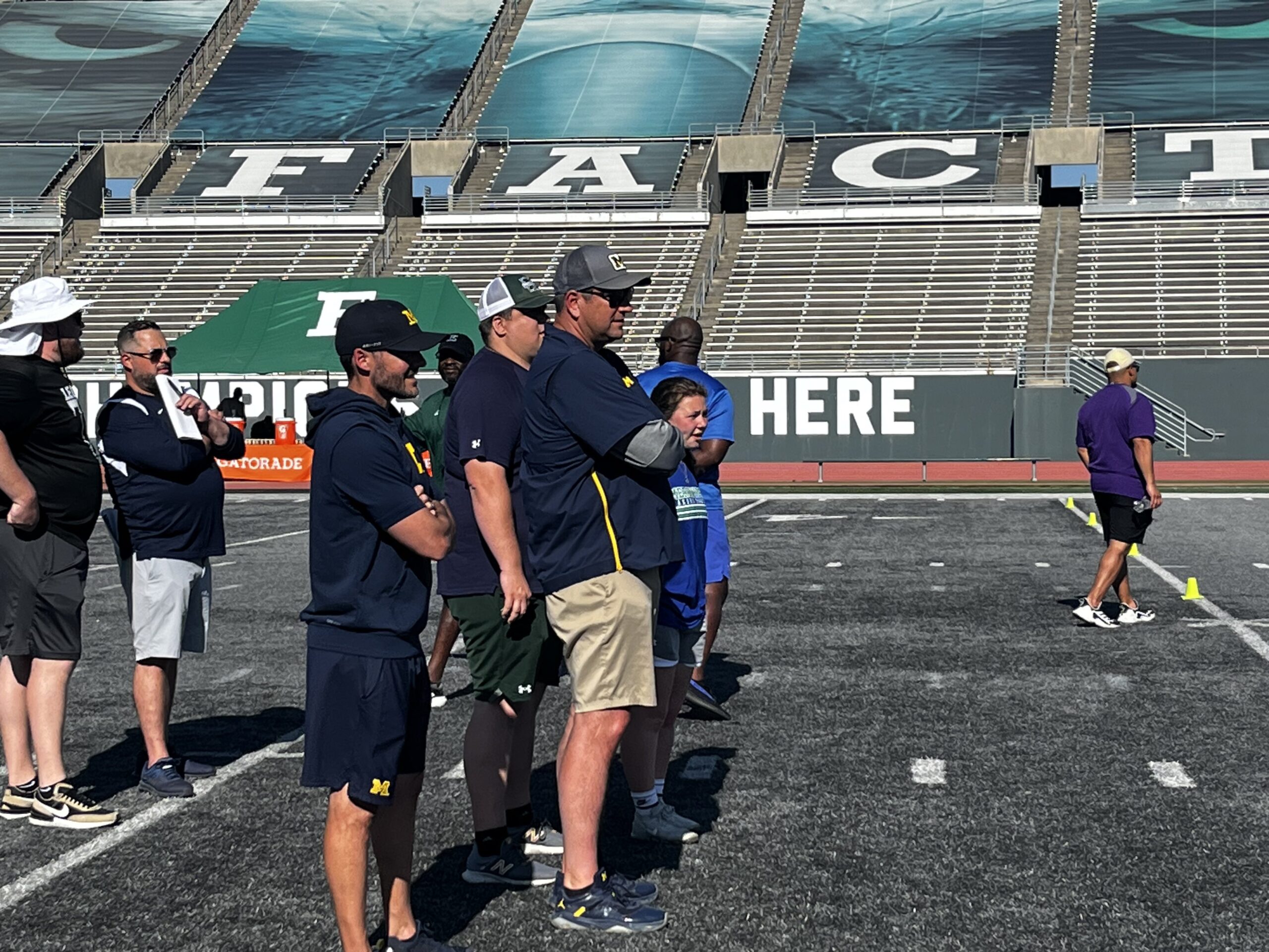 Michigan football coaches attend satellite camp at EMU