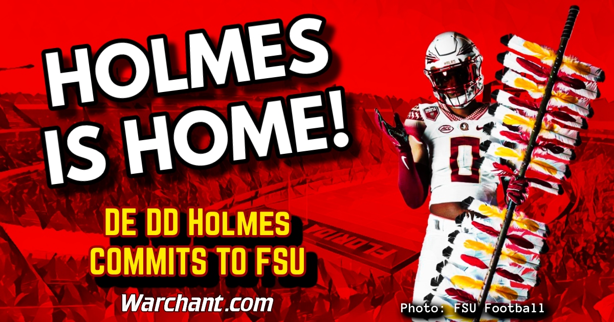 Four-star pass-rusher DD Holmes commits to Florida State
