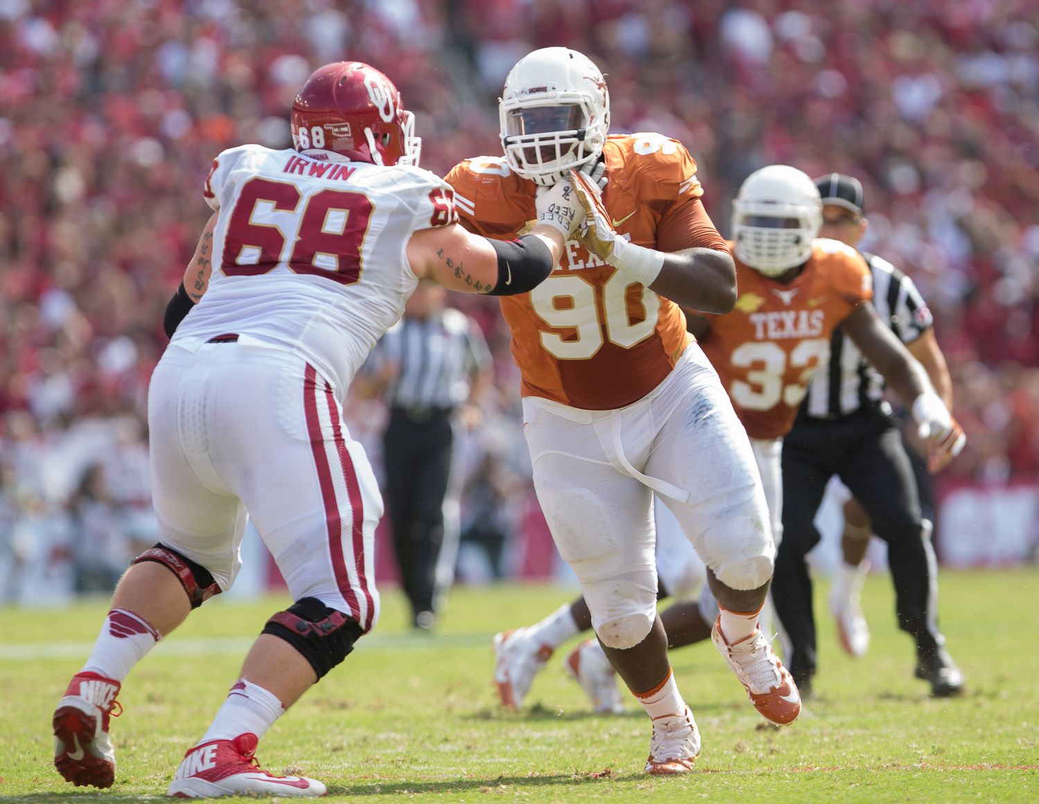 90 days until Texas Football: Byron Murphy primed to make a difference ...