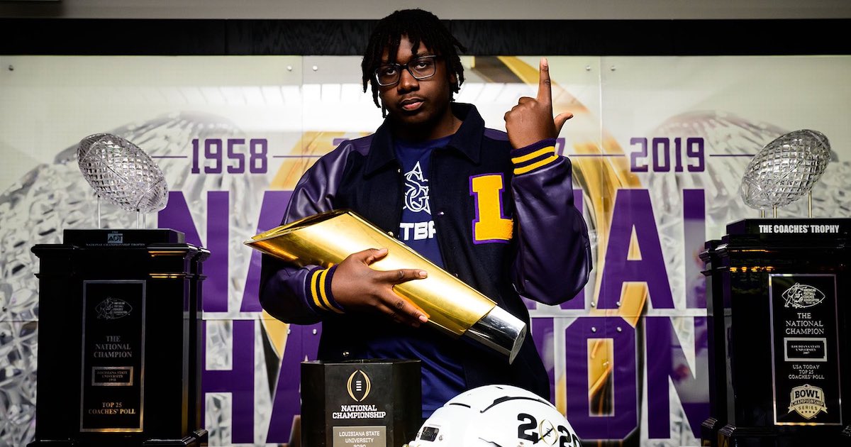 LSU sets the bar high for Peach State OL Marcus Mascoll - On3