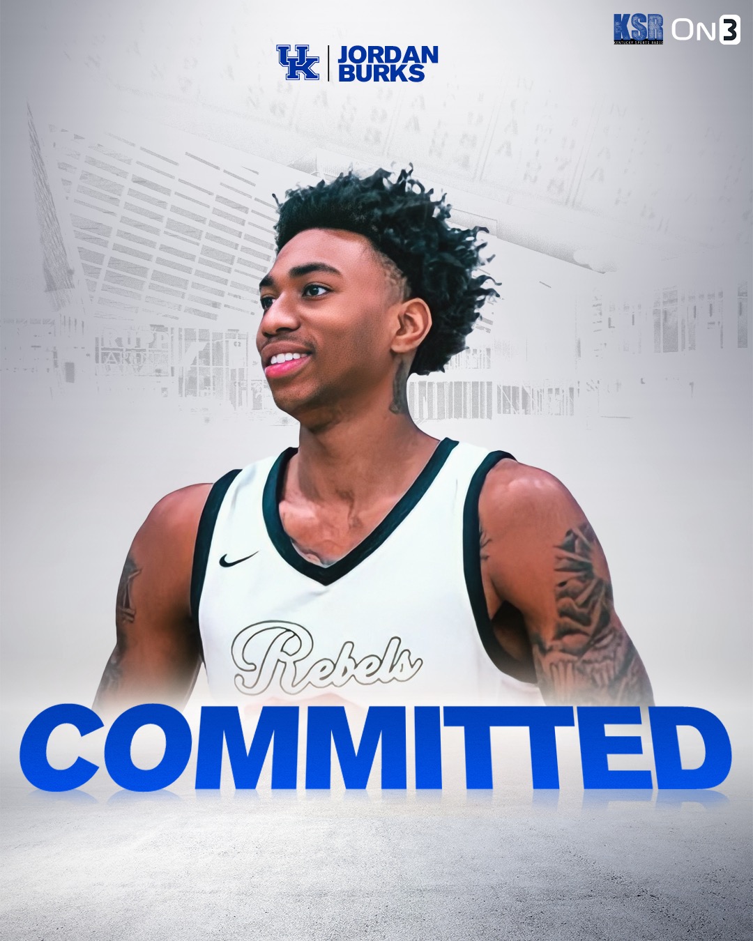 3-star '23 small forward Jordan Burks commits to Kentucky