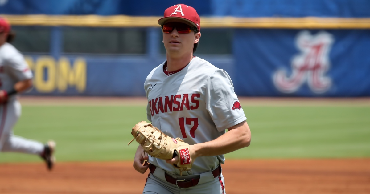 Arkansas slugger Brady Slavens pens goodbye message to fans - On3