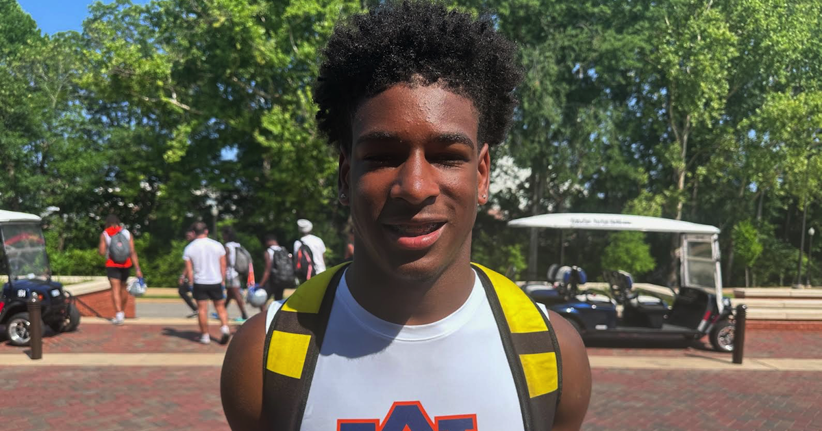 Class of 2026 DB Kaiden Hall camps at Auburn, earns offer