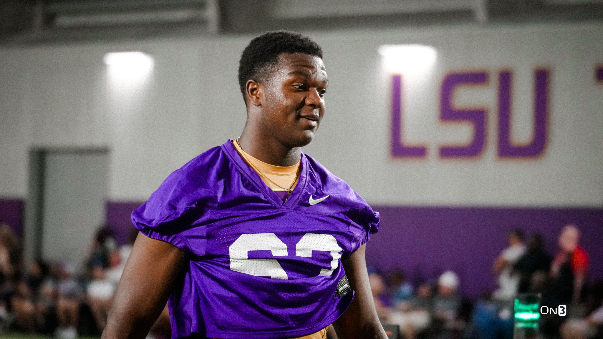 18 eye-catchers from LSU's OL/DL, 7-on-7 camp - On3