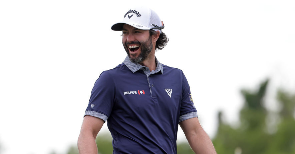 Adam Hadwin has hilarious response to being tackled by security