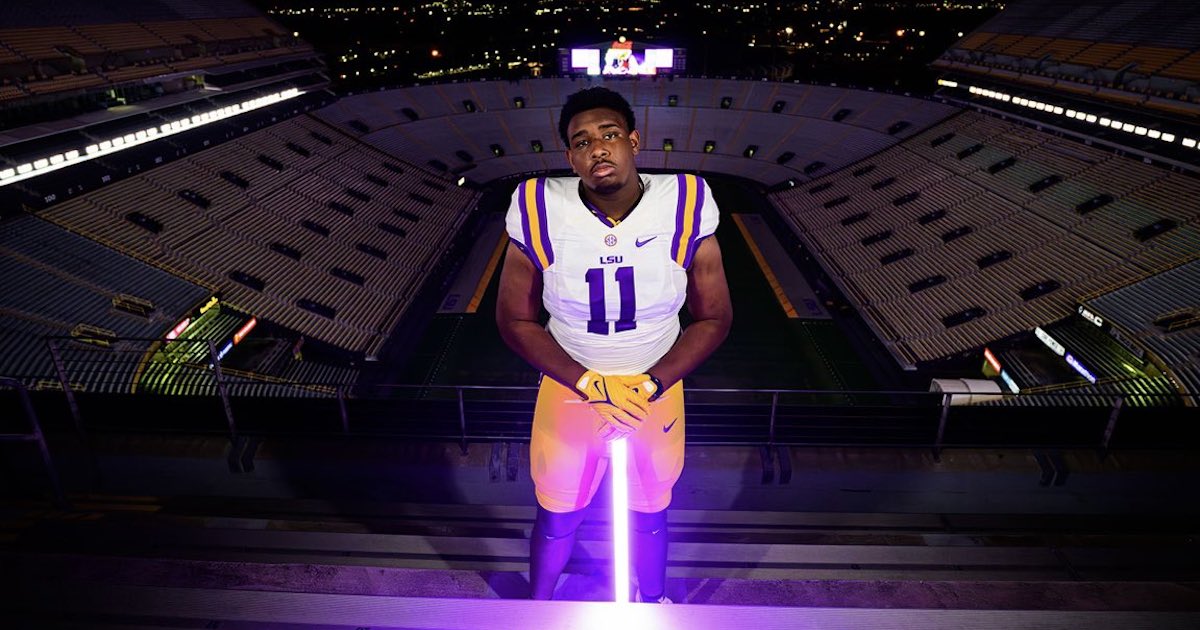 4-star DL Alex January enjoys building relationships at LSU - On3