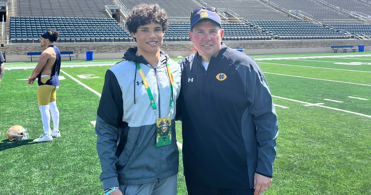 2025 safety Ethan Long talks Notre Dame offer, upcoming camp