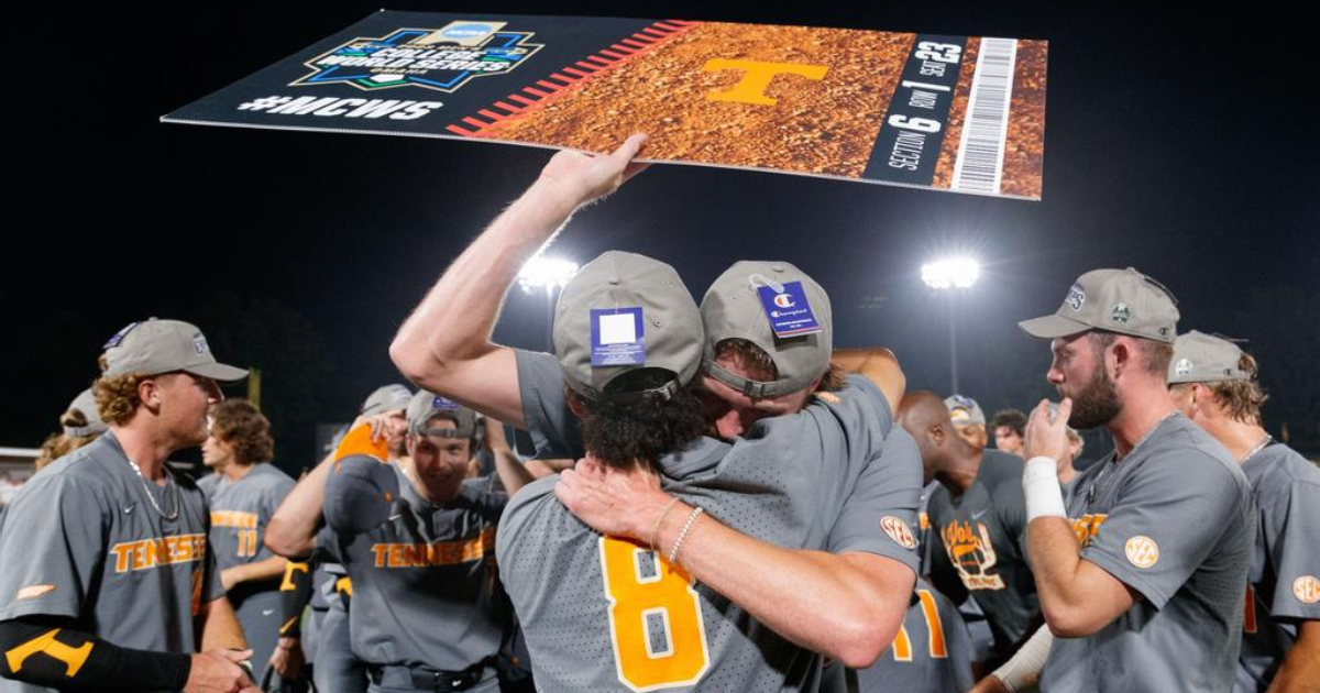 Tony Vitello opens up on what it means to see Tennessee reach College ... Tony Vitello opens up on what it means to see Tennessee reach College ...