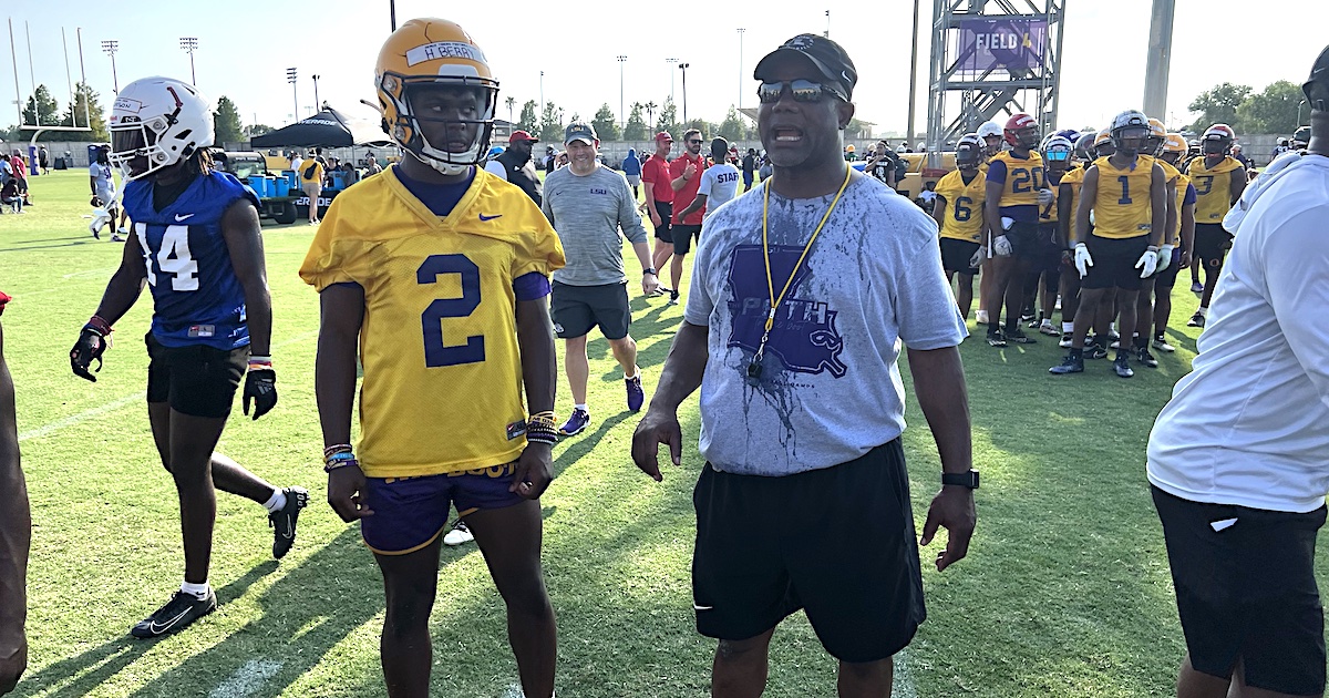 Nation's No. 1 RB Harlem Berry loved getting back to LSU - On3