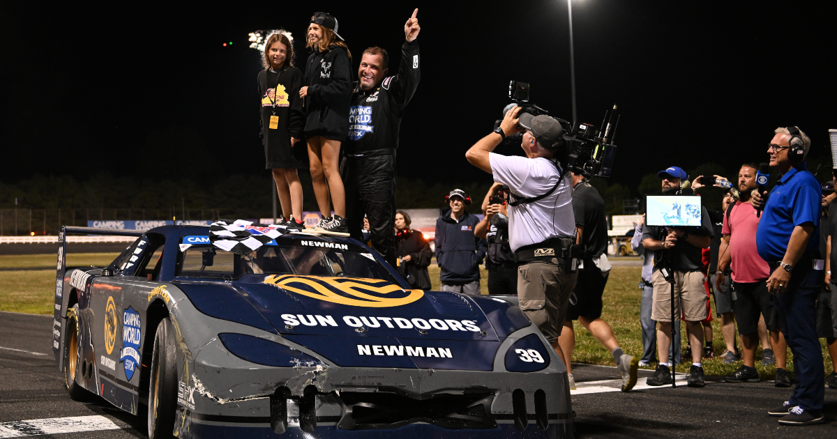 Ryan Newman thinks his daughter is a natural, has racing 'in her blood'