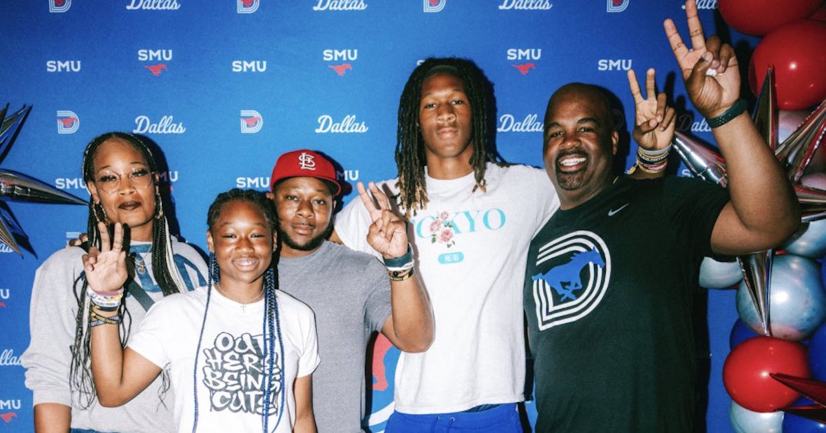 SMU visit stands out to 2024 EDGE Jaylin Jones - On3