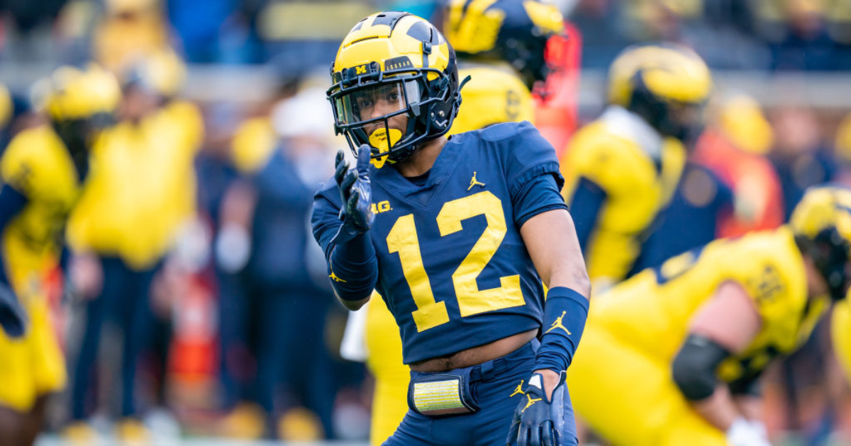 Michigan WR Semaj Morgan on spring ball, freshman class goals