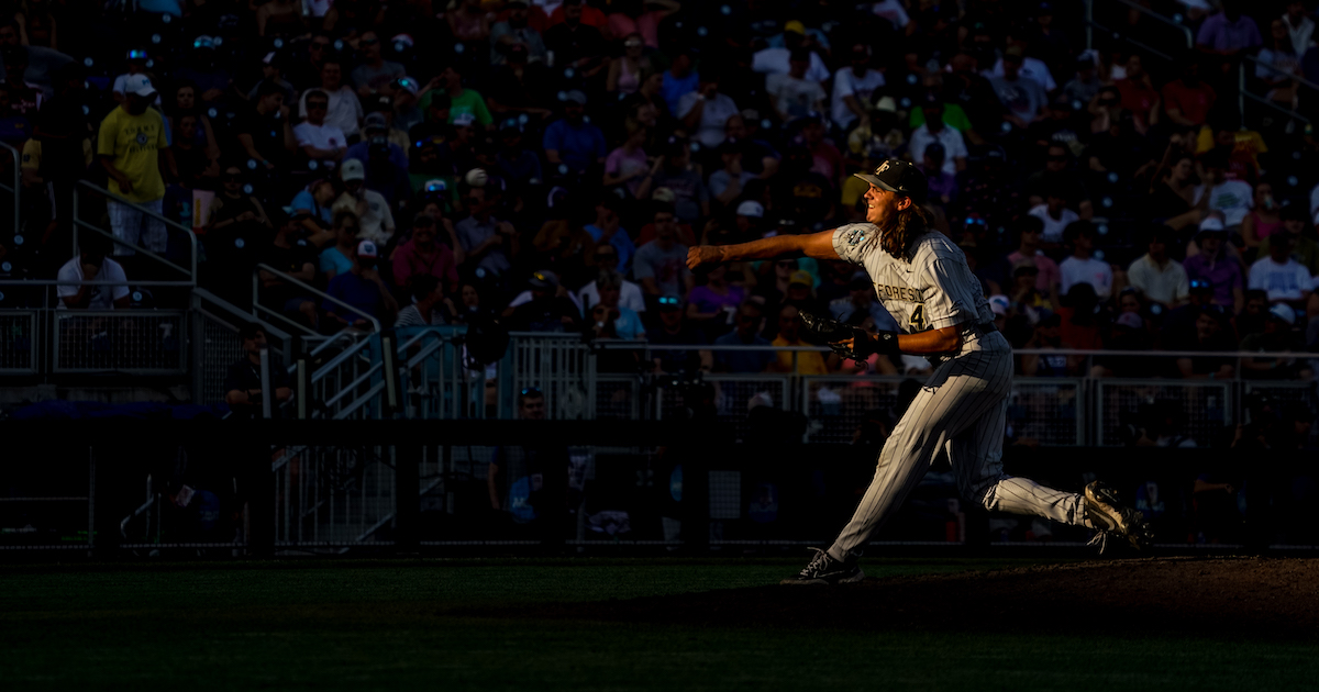 Rhett Lowder calls breaking Wake Forest strikeout record 'an honor' - On3 Rhett Lowder calls breaking Wake Forest strikeout record 'an honor' - On3