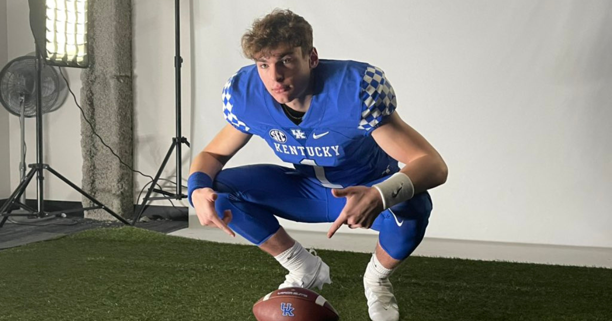 '25 QB Stone Saunders down to five finalists, Kentucky makes the cut