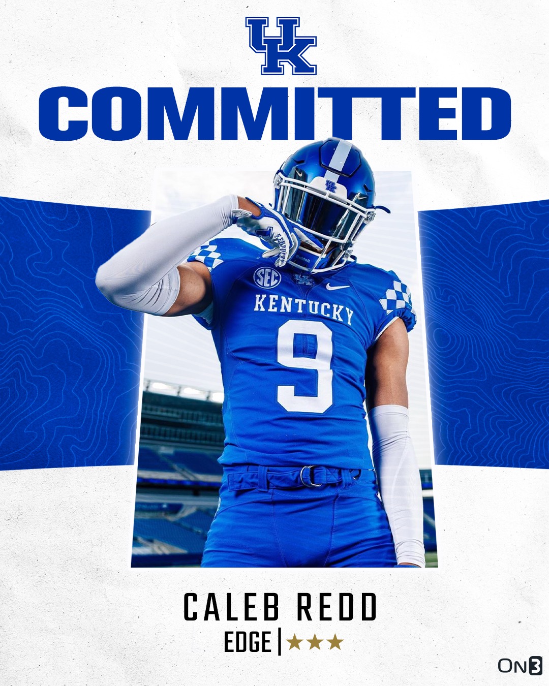 Caleb Redd, 3-Star St. Louis EDGE, Commits to Kentucky - On3
