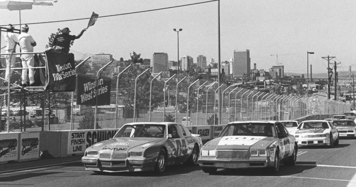 NASCAR Throwback: Winston West Series goes street racing in Washington