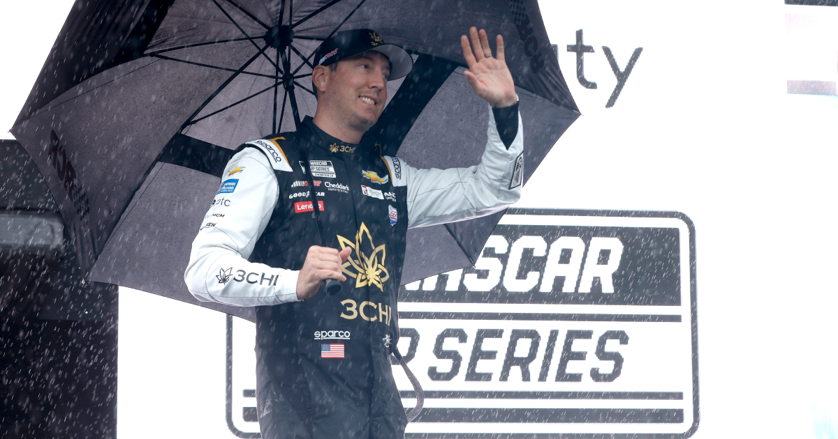 Kyle Busch gives props to Shane van Gisbergen after Chicago Street Race