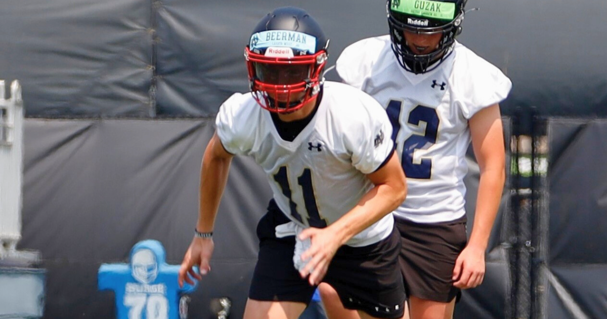 Lakota West LB Grant Beerman recaps Notre Dame camp Lakota West LB Grant Beerman recaps Notre Dame camp