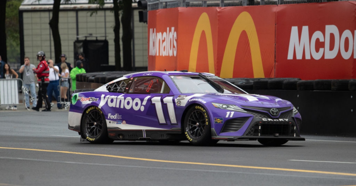 Denny Hamlin gives take on NASCAR shortening Grant Park 220