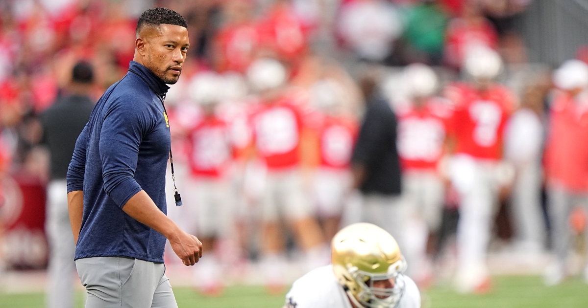 Marcus Freeman discusses criticism following comments on Notre Dame ...