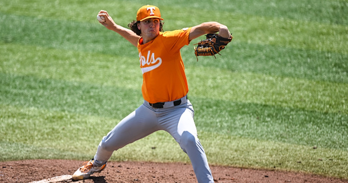 Tennessee pitcher Chase Dollander selected by Colorado Rockies in 2023 ...