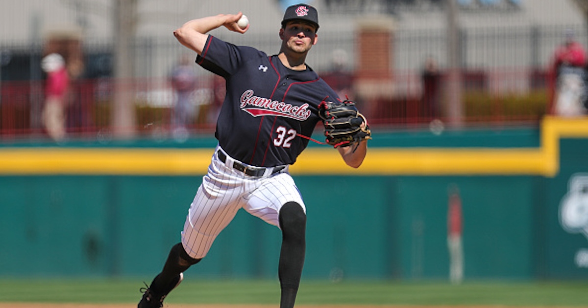 South Carolina pitcher Will Sanders selected by Chicago Cubs in 2023 ...
