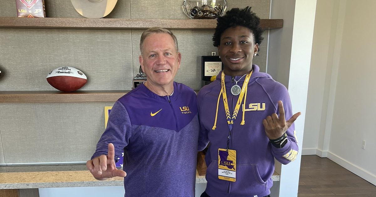 LSU commit Jaylen Bell locks in return visit to Baton Rouge - On3