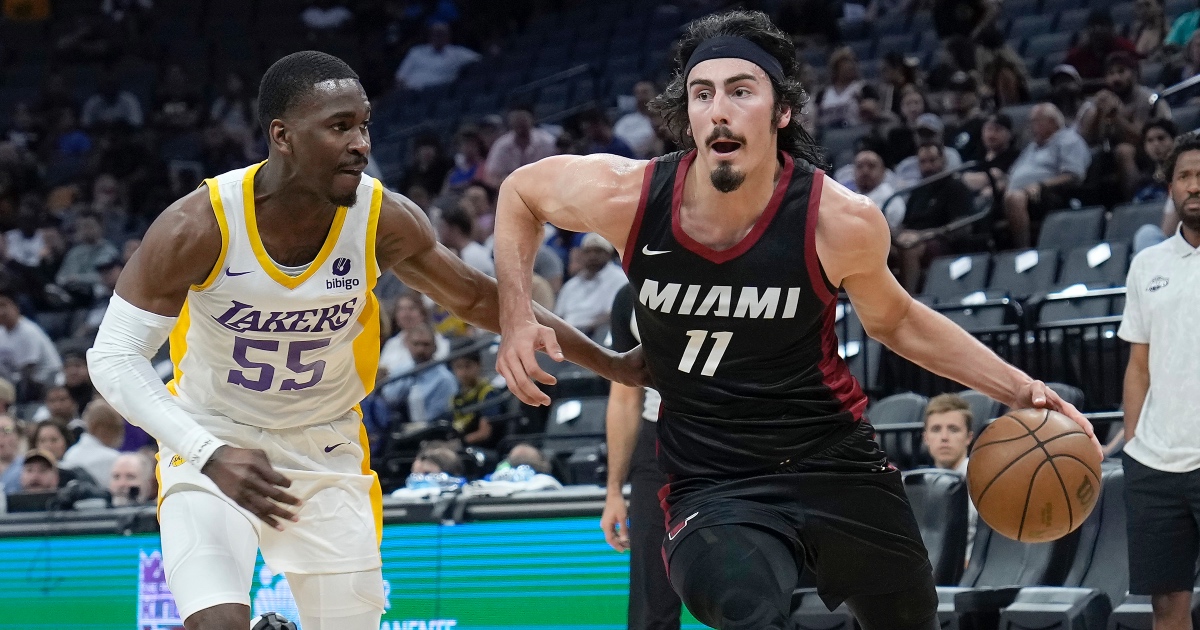 Jaime Jaquez shares emotions of being drafted by Miami Heat - On3