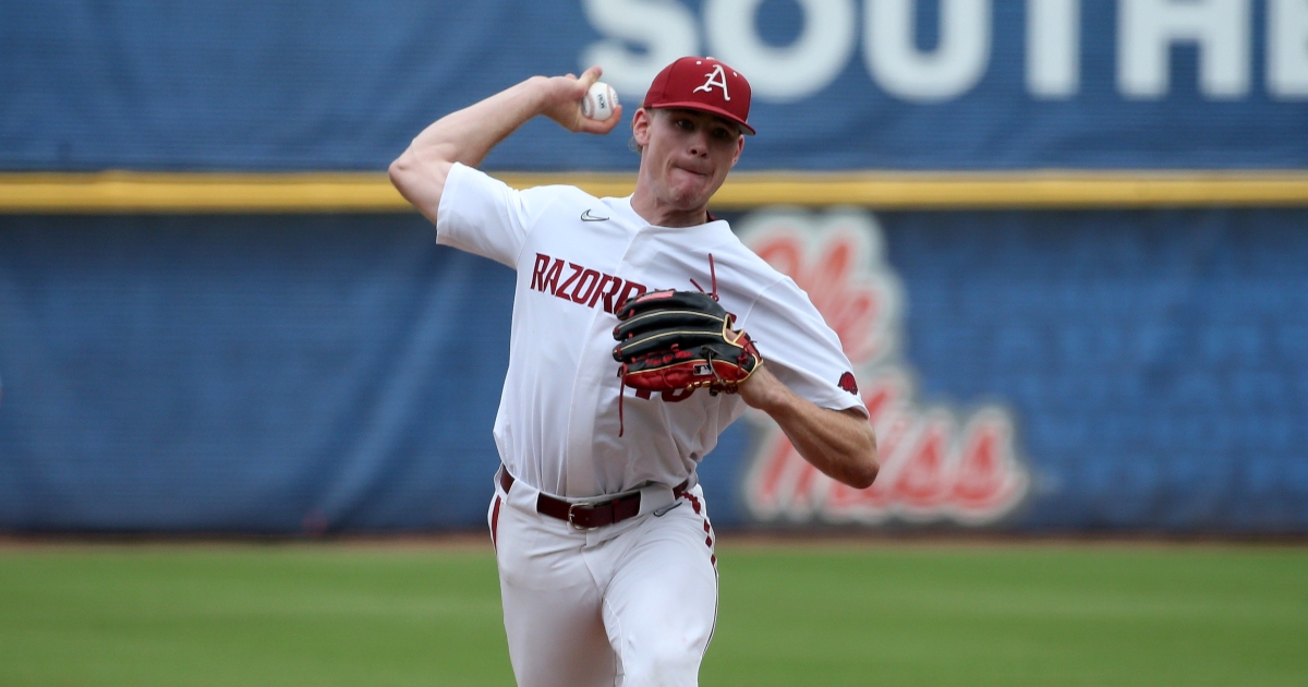 Arkansas pitcher Cody Adcock selected by Cincinnati Reds in 2023 MLB ...