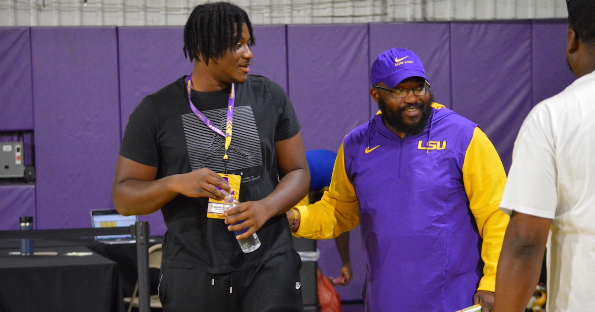 LSU makes top schools for 4-star DL Amare Adams - On3
