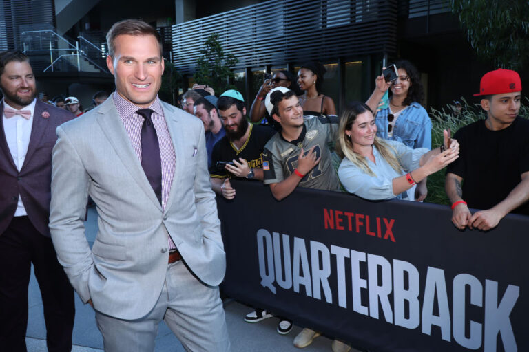 Mahomes, Cousins and Mariota party in LA for premiere of Netflix ...