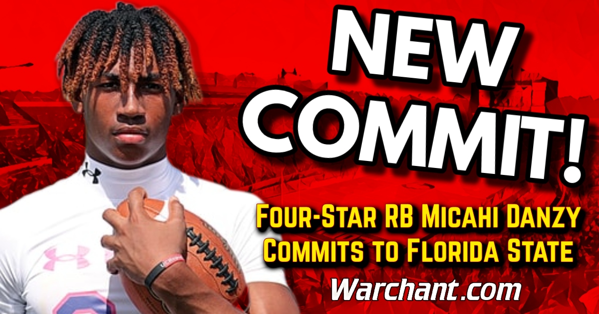 Speedy RB Micahi Danzy commits to Florida State