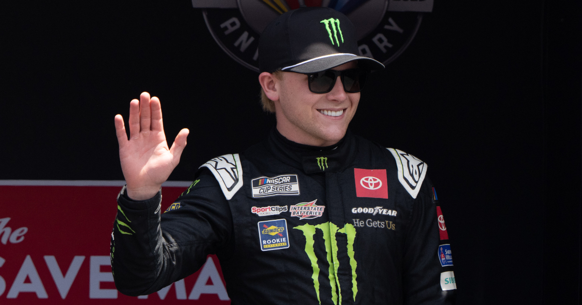 Ty Gibbs earns first career pole ahead of Coca-Cola 600 at Charlotte