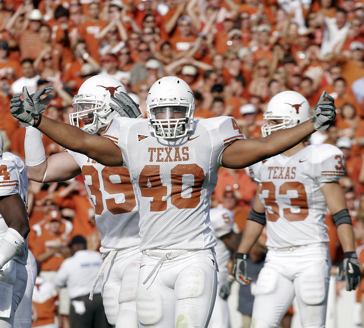 40 days until Texas Football: Derion Gullette returning to football ...