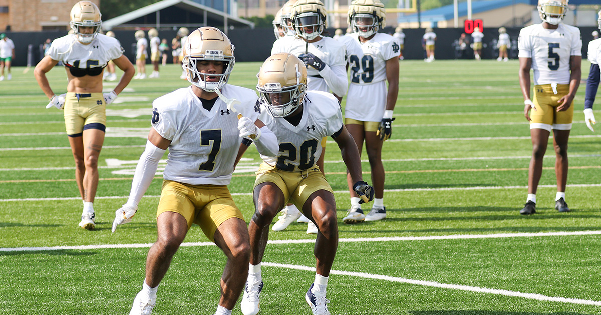 What the Benjamin Morrison shoulder injury means for Notre Dame corners