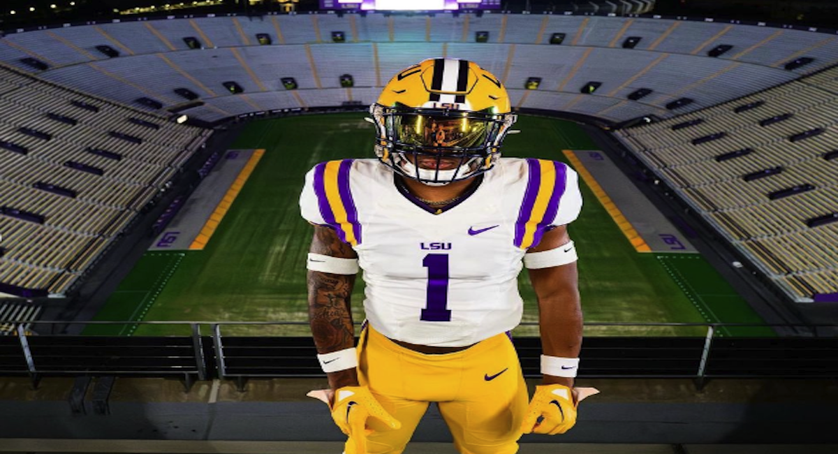 Top 10 RB Caden Durham is back on LSU's campus - On3