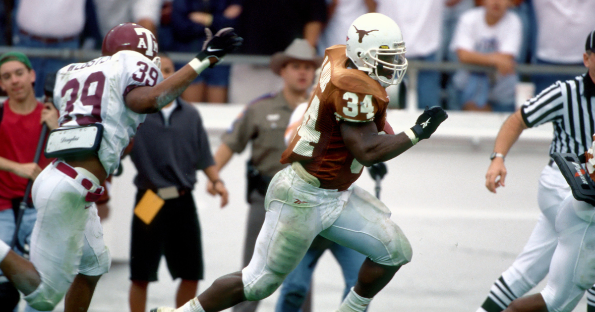 Texas Will Salute Ricky Williams 1998 Heisman Trophy Campaign On