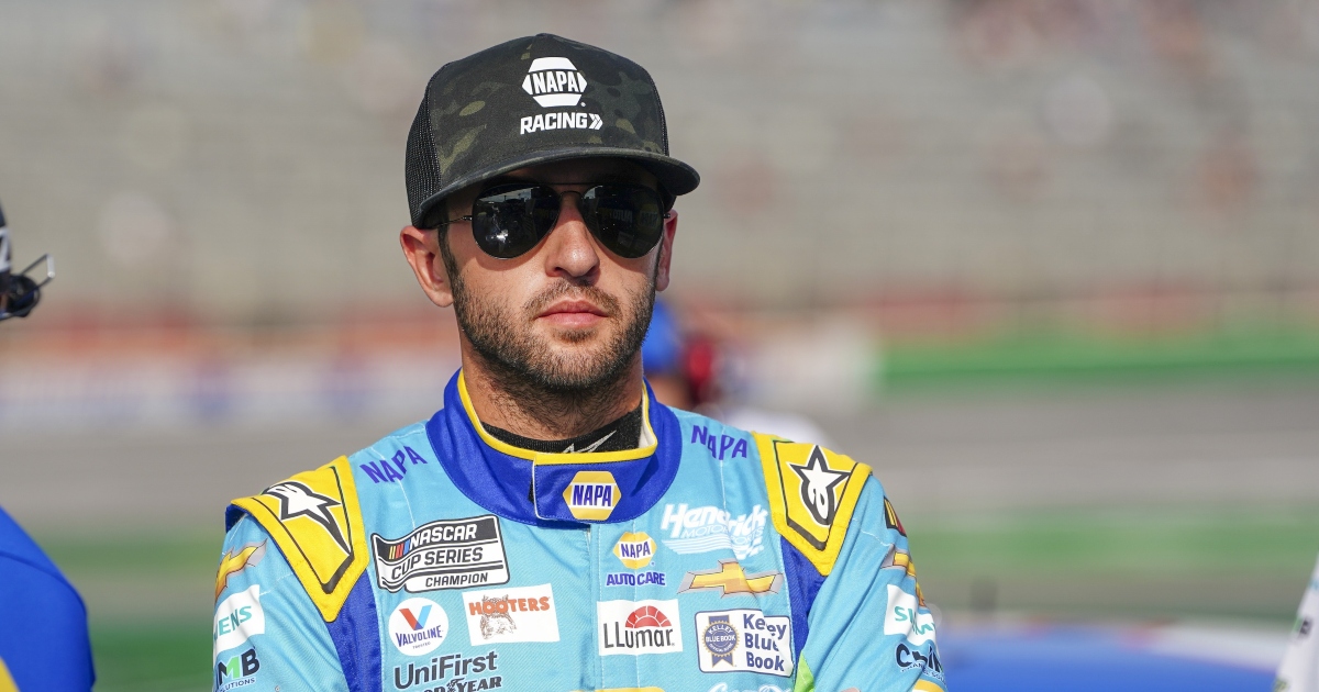 Chase Elliott gives his take on Denny Hamlin, Kyle Larson incident