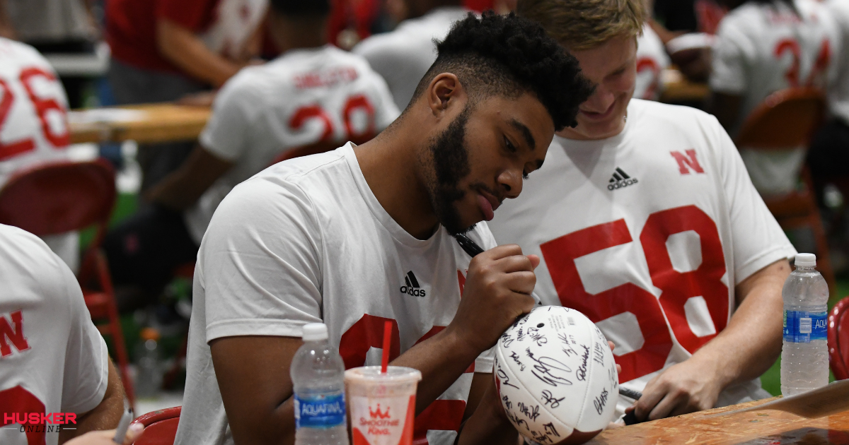 Nebraska Football Fan Day Photo Gallery