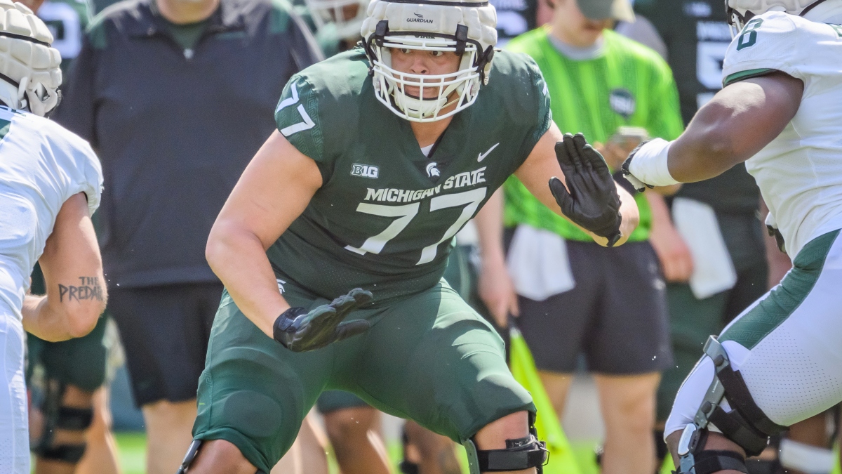 Key Competition: Michigan State's Ethan Boyd ready to rise at RT